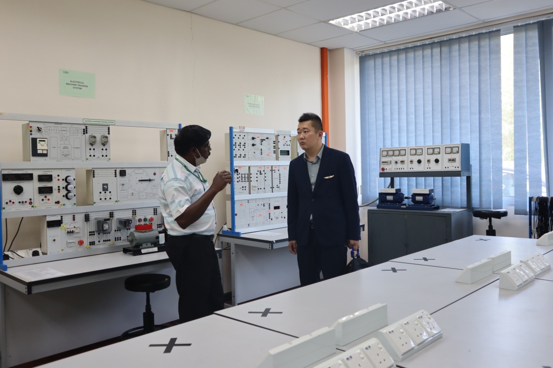 A Visit of Guangxi Lantian Aviation Technical College, China | Nilai ...