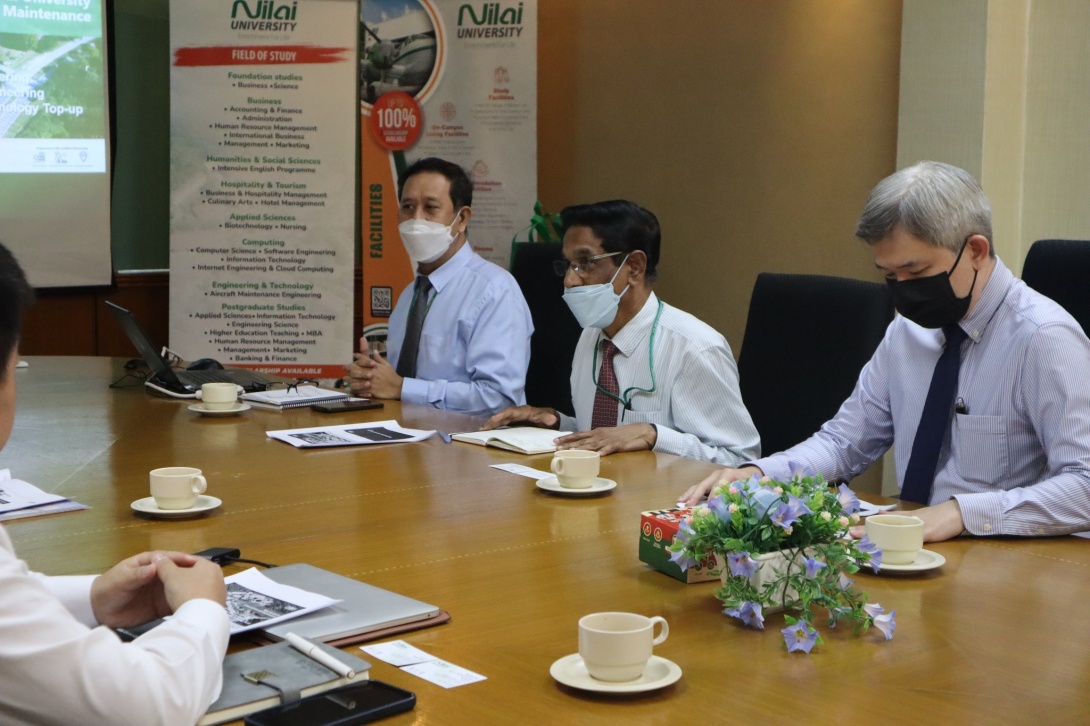 A Visit of Guangxi Lantian Aviation Technical College, China | Nilai ...