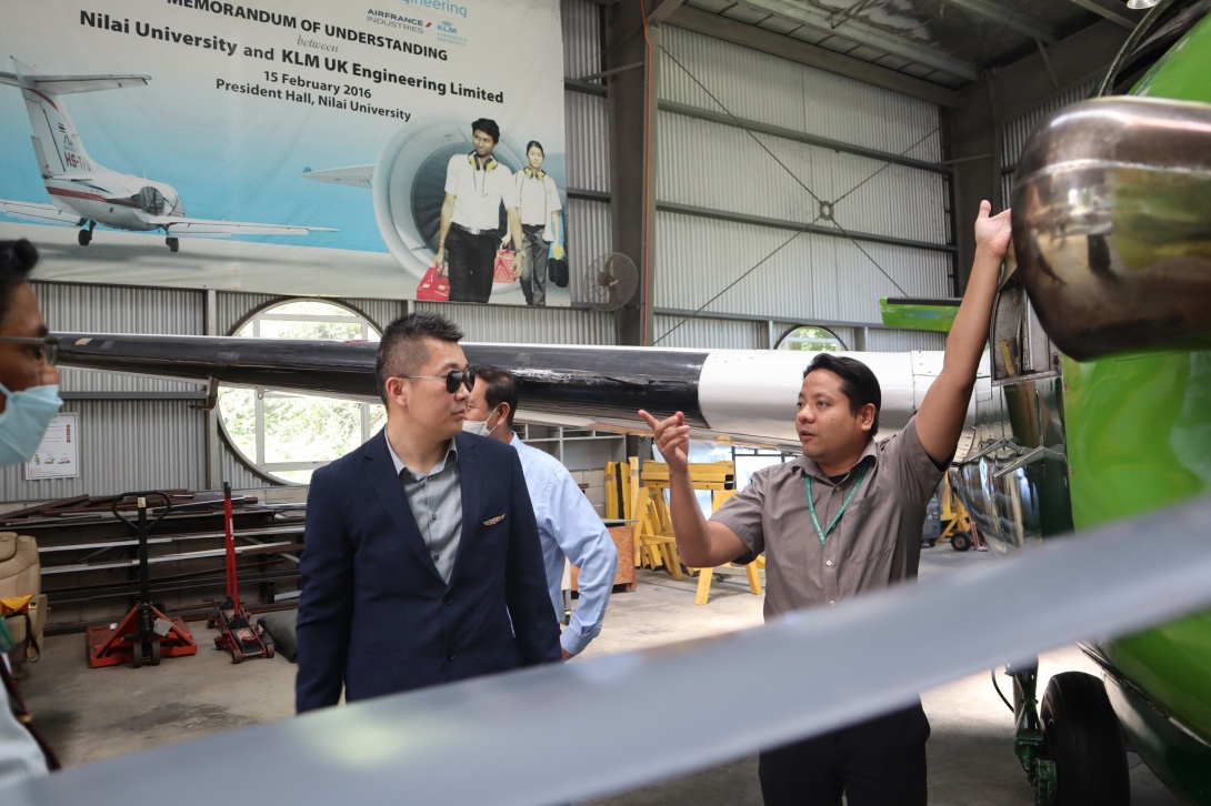 A Visit of Guangxi Lantian Aviation Technical College, China | Nilai ...
