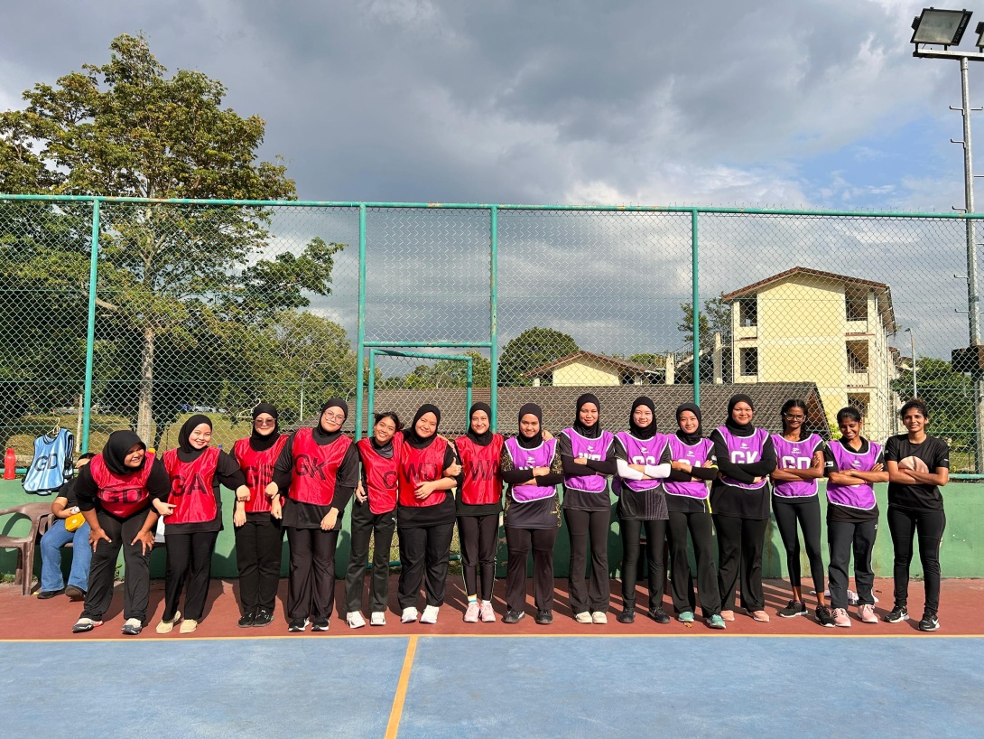 The Nilai University Netball Club vs. Mila University Friendly Match ...